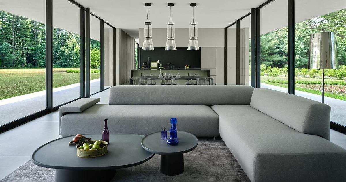 Стеклянный дом для коллекционеров в Англии | myDecor