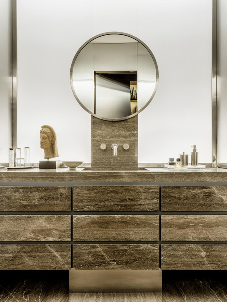 Мрамор в ванной комнате: 50+ примеров | myDecor