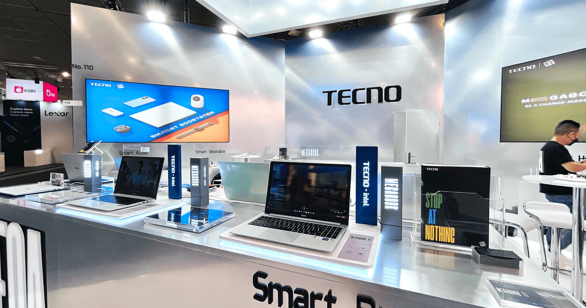 TECNO презентовал первый ноутбук Megabook T1 на IFA 2022 | MAXIM
